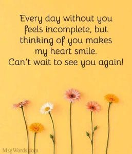 10+ Missing You Messages for Her [Sweet and Heartfelt]