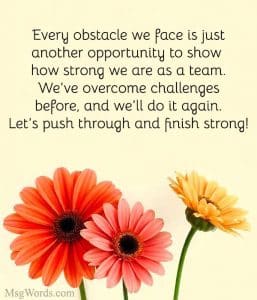 Top 20+ Positive Short Motivational Messages for Team