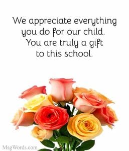 30+ Heart Touching Messages for Teachers From Parents