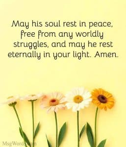 Top 3+ Heartfelt Prayer for the Soul to Rest in Peace - MsgWords