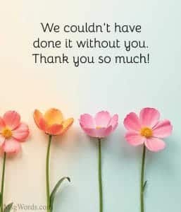 40+ Sincere Thank You Messages for Volunteers - MsgWords