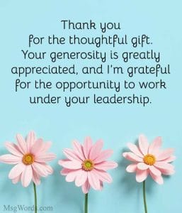 40+ Heartfelt Thank You Messages for Gifts Received