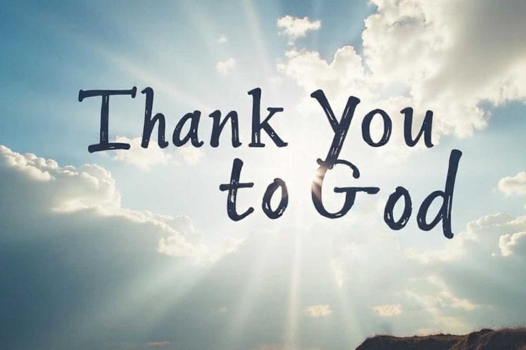 45+ Thank You Messages to God for All the Blessings