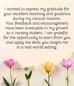 Top 35+ Preceptor Thank You Note - Sincere and Grateful