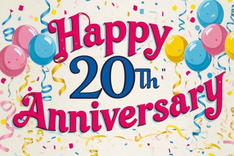 Best 20th Anniversary Wishes, Messages, And Quotes