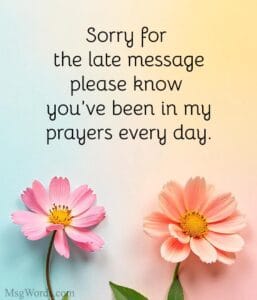 60+ Thoughtful Belated Sympathy Messages - MsgWords