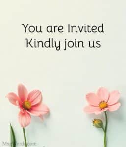 Top 30+ Formal Invitation Messages for Special Occasions