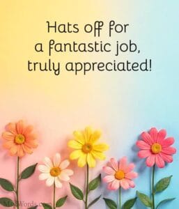 Best 30+ Thank You Messages for Job Well Done