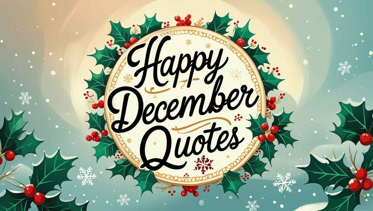 30+ Happy December Quotes and Messages - MsgWords