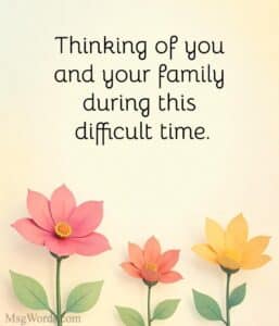 30+ Sympathy Messages for Family Member - Msgwords